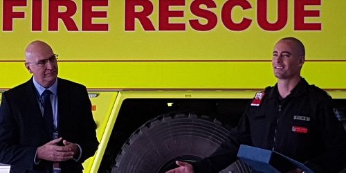 Aviation fire fighter of the year honoured in Melbourne - Airservices